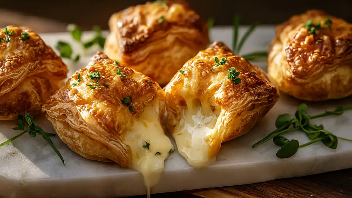 Feuilletés au poulet et fromage frais (recette apéro ultra facile ...